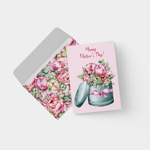 Mother's Day Digital Greeting Card Instant Download Blank - Etsy