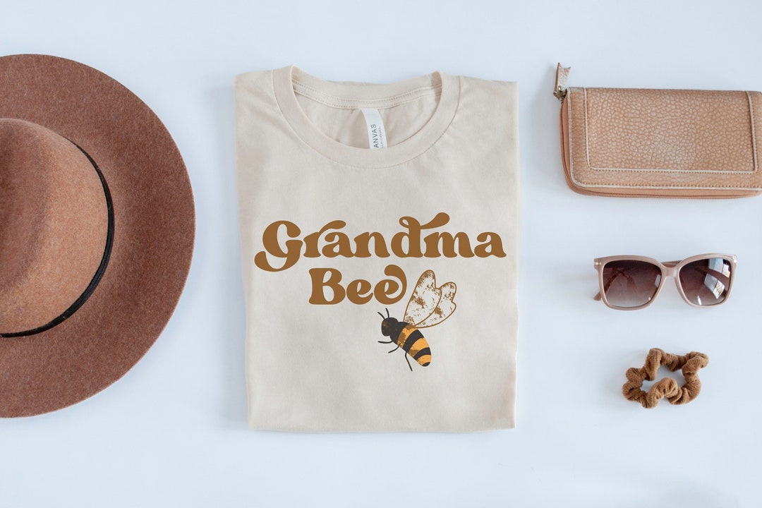 Grandma Bee Shirt, New Grandma Shirt, Honey Bee Shirt, Nana Bee Shirt ...