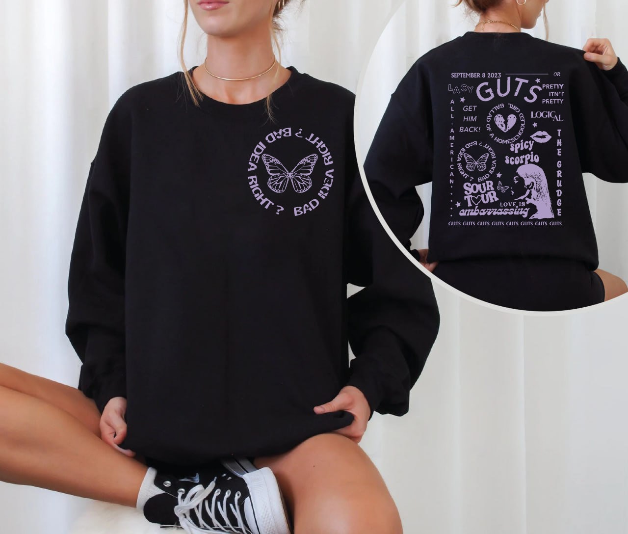 Guts Olivia Rodrigo Track List Shirt, Guts Shirt, Olivia Rodrigo Album ...