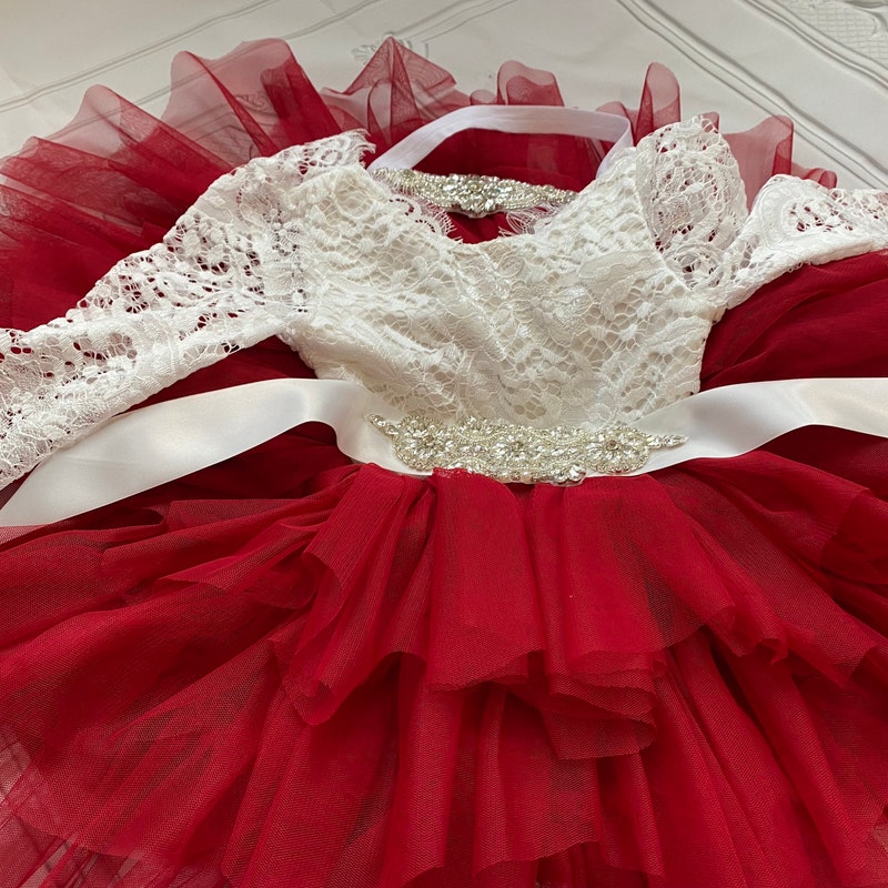 Red Baby Dress - Etsy