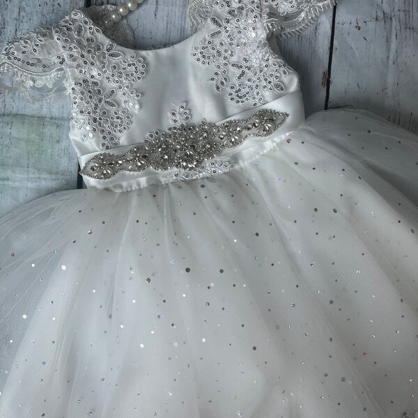 Bling White Dress - Etsy