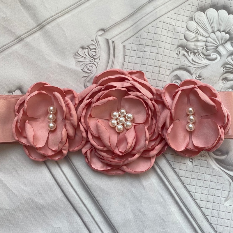 Flower Girl Belt - Etsy