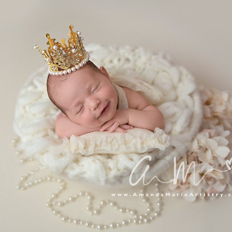 Pearl Crown - Etsy