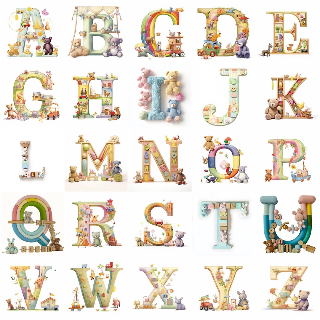 ABC ART PRINTABLE, Kids Learning, Alphabet Letters, Abc Learning ...