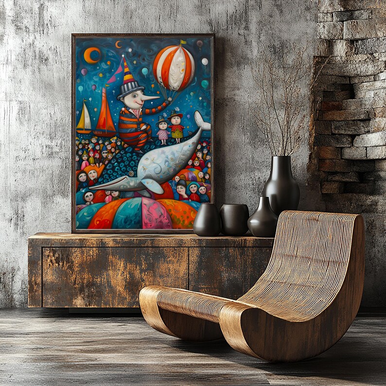 Surrealism - Strandevent 1 and 2 - Printable Art - Abstract Art ...