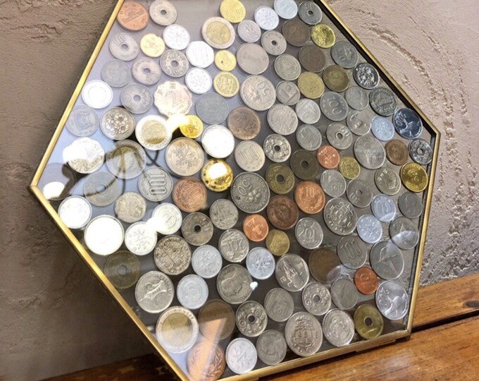 Wall Mounted Challenge Coin Holder / Display Using Spent Brass as the ...