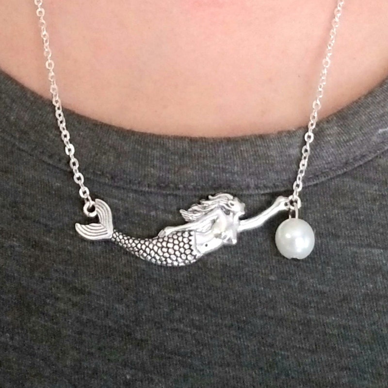 Mermaid Pendant - Etsy