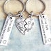 Mom Daughter Keychain Set, Drive Safe, Engraved Mom and Daughter Key ...