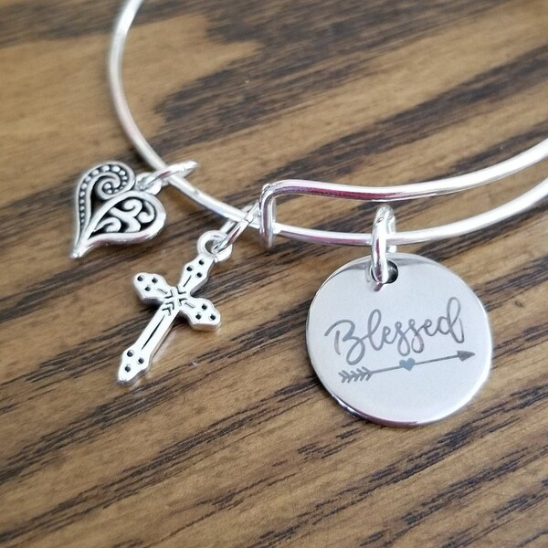 Blessed Charm - Etsy
