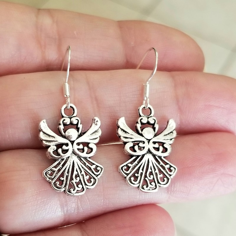 Angel Earrings - Etsy