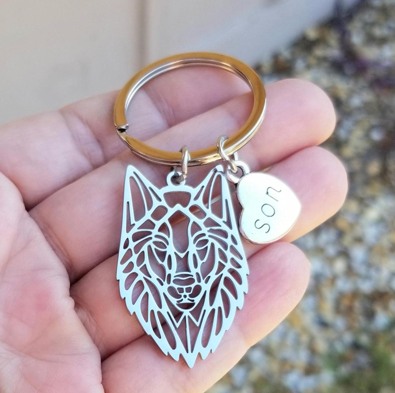 Son Keychain, Son Inspirational Gift, Son Gift, Son Key Ring, Gifts for ...