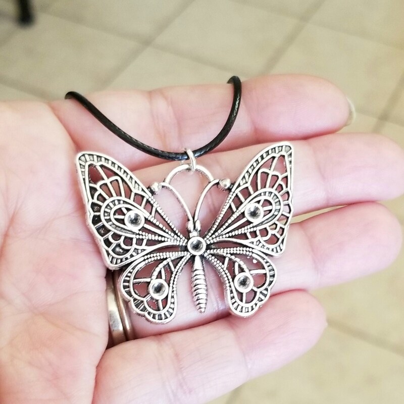 Butterfly Pendant - Etsy