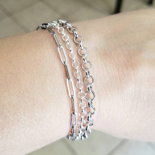 Multi Layer Bracelet - Etsy