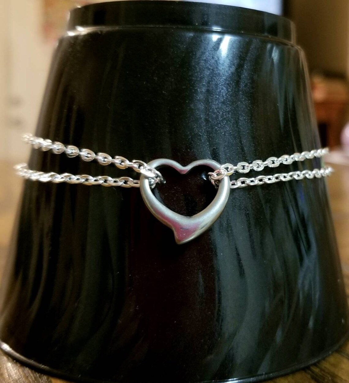 Double Strand Anklet Sterling Silver Anklet Ankle Bracelet - Etsy