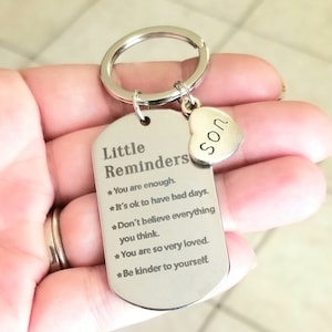 Son Keychain, Son Inspirational Gift, Son Gift, Son Key Ring, Gifts for ...