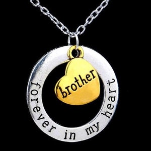 Brother in Heaven Bracelet, Brother in Memory, Brother Loss Gift ...