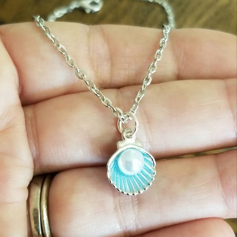 Seashell Necklace - Etsy