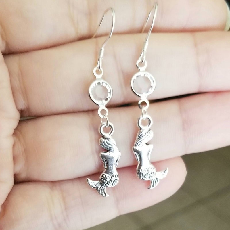 Mermaid Earrings - Etsy