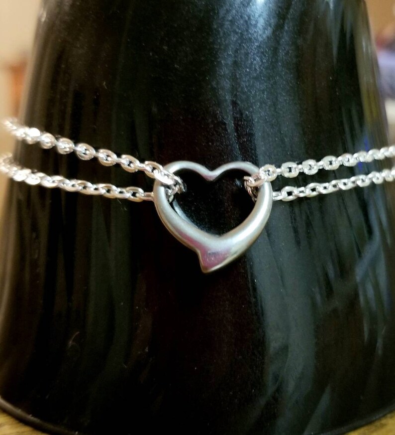 Double Strand Anklet Sterling Silver Anklet Ankle Bracelet - Etsy