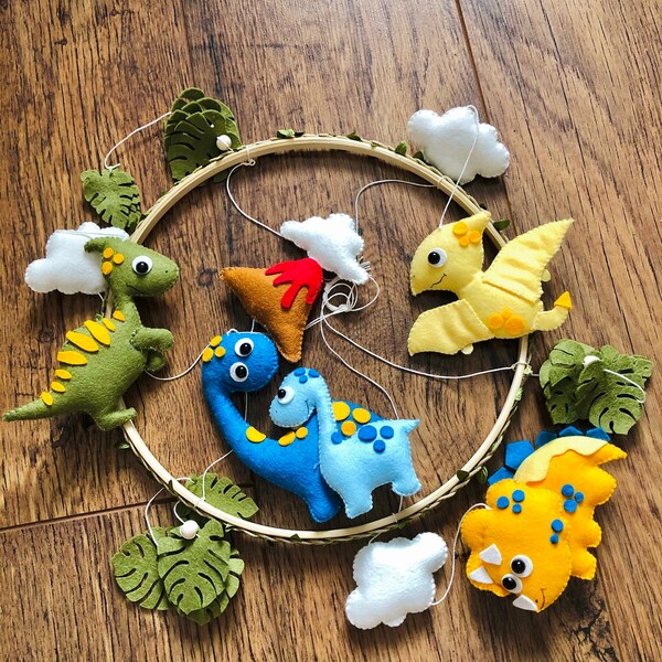 Dinosaur Mobile - Etsy