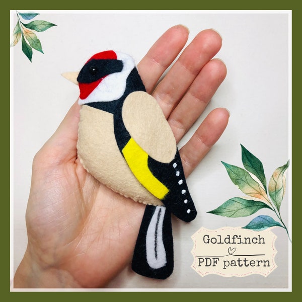 Felt Bird - Etsy