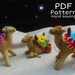 PDF Camel Pattern, Camel Sewing Pattern, PDF Nativity Scene Felt Camel ...