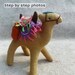 PDF Camel Pattern, Camel Sewing Pattern, PDF Nativity Scene Felt Camel ...