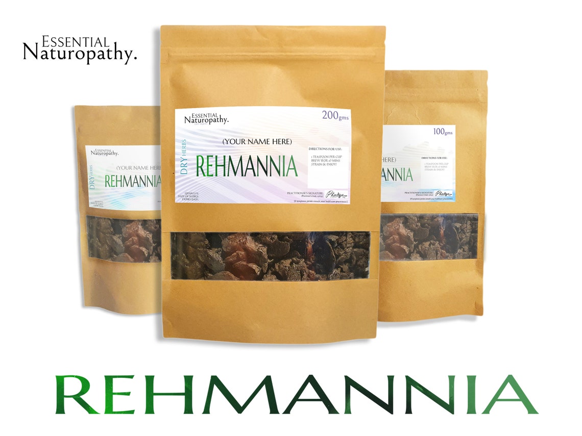 REHMANNIA ROOT DRIED Herb Pieces rehmannia Glutinosa Premium Quality - Etsy
