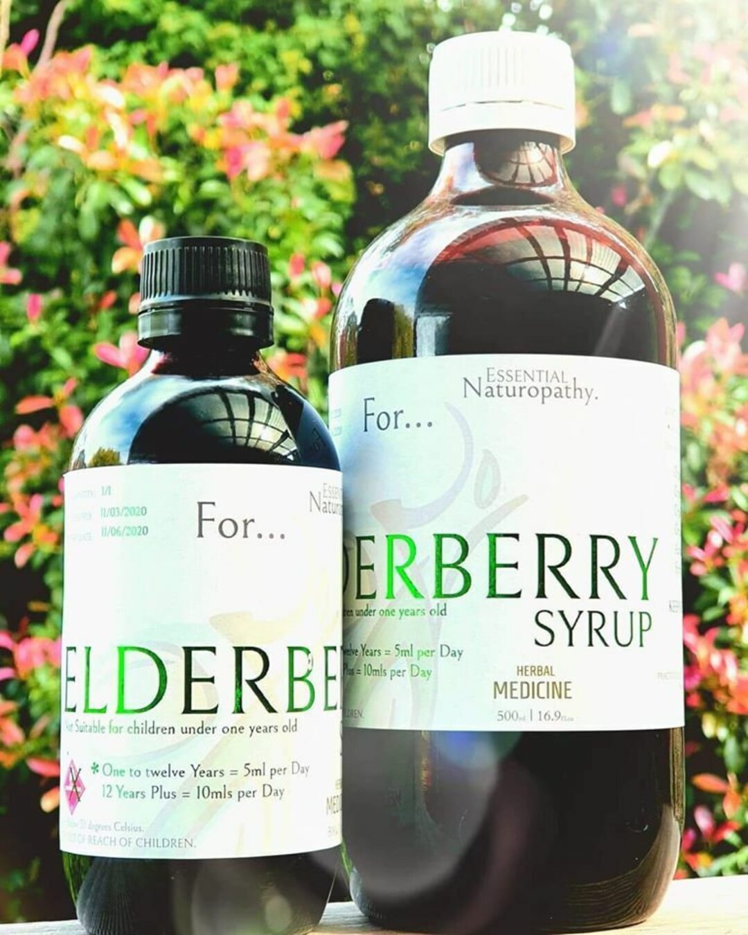 ELDERBERRY SYRUP Organic - Australian Made by Naturopath - Premium ...
