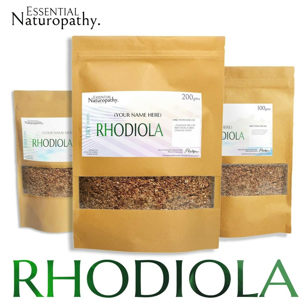 RHODIOLA ROOT / ROSEROOT Dried Herb Certified Organic Tea (rhodiola ...