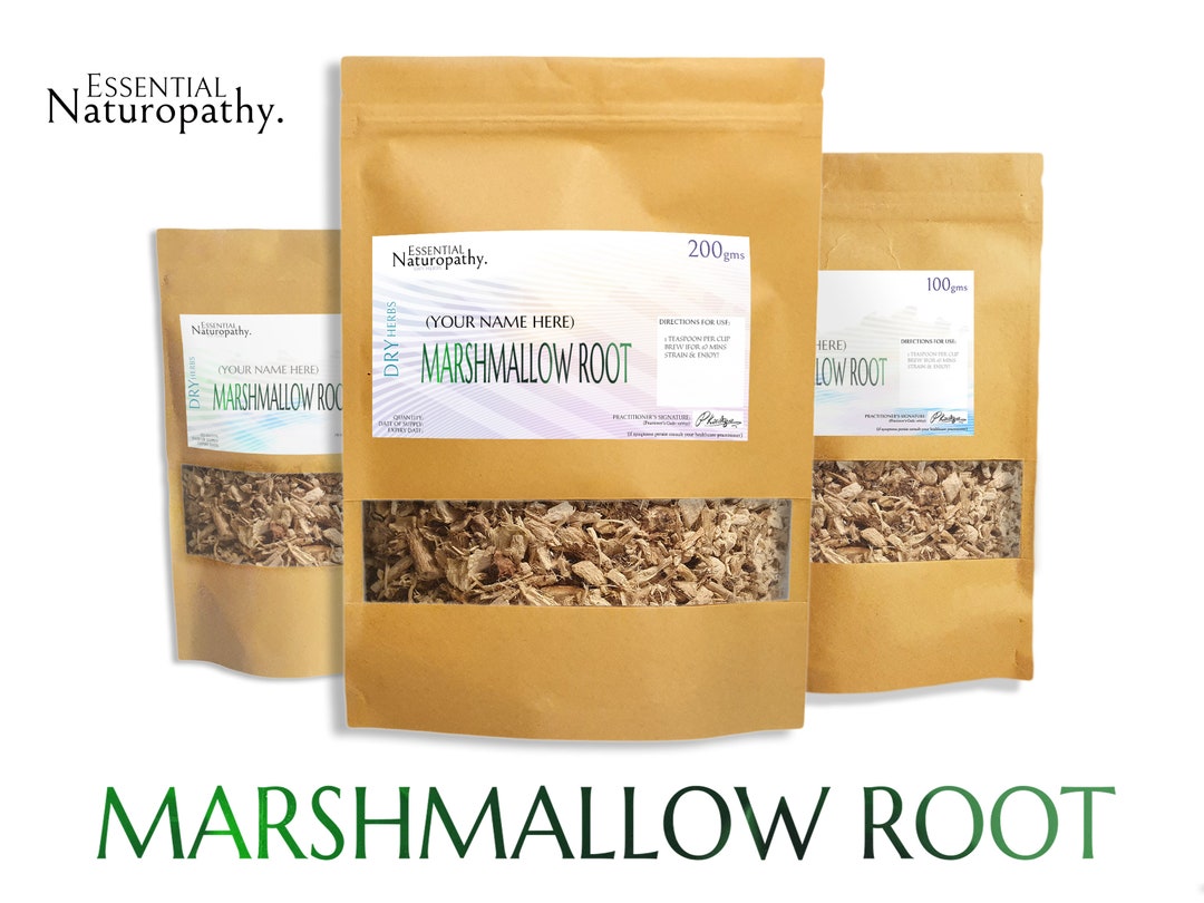 MARSHMALLOW ROOT Dried Herb Certified Organic Tea (althea Officinalis ...