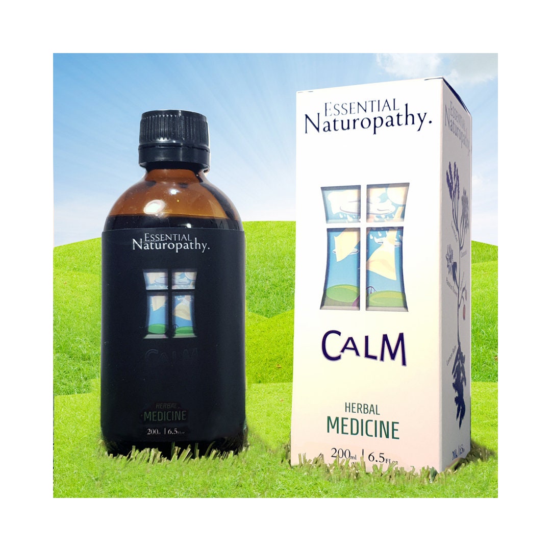 CALM / ANXIETY / RELAXING Tincture Liquid Herbal Extract - Organic ...