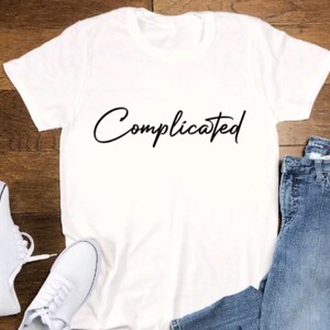 Complicated, Funny SVG File, Pdf, Png, Dxf, Digital Download, Cricut ...