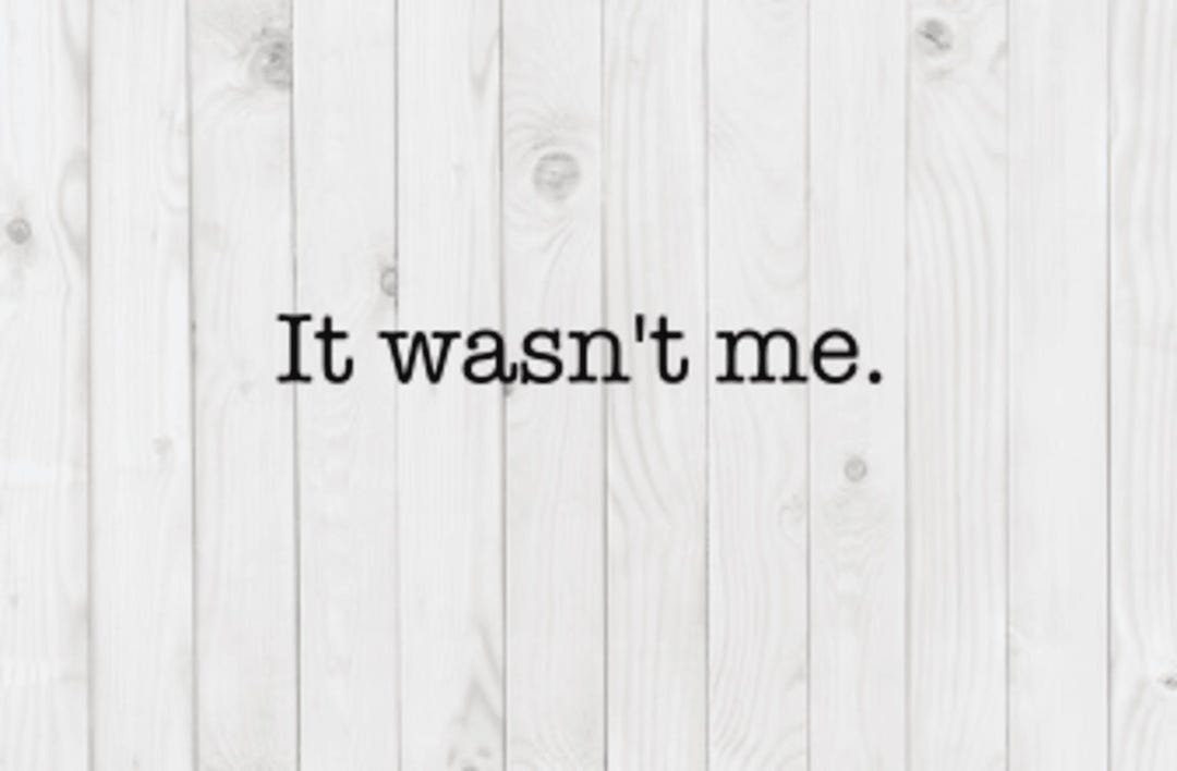 It Wasn't Me, Funny SVG File, Pdf, Png, Dxf, Digital Download, Cricut ...