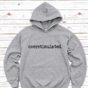 Overstimulated, Funny SVG File, Pdf, Png, Dxf, Digital Download, Cricut ...