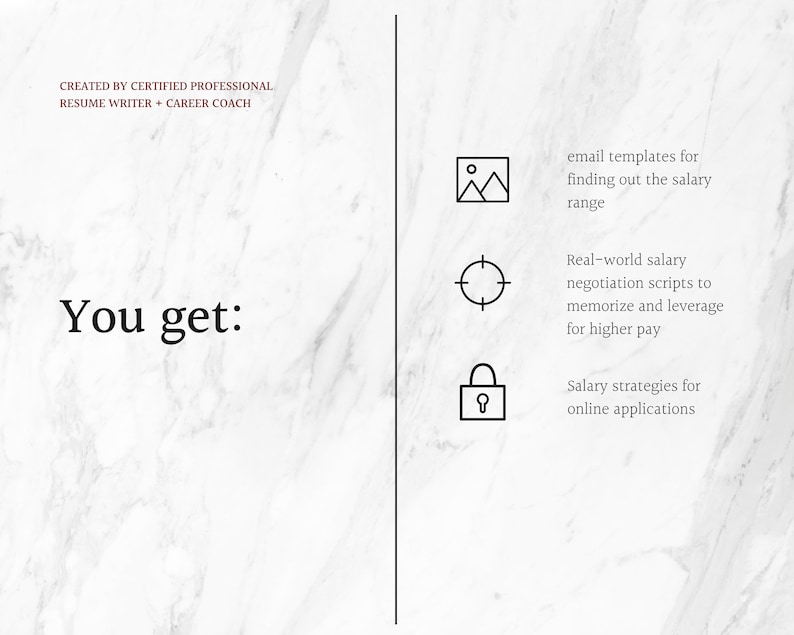 Salary Negotiation Scripts How to Find Salary Range for - Etsy