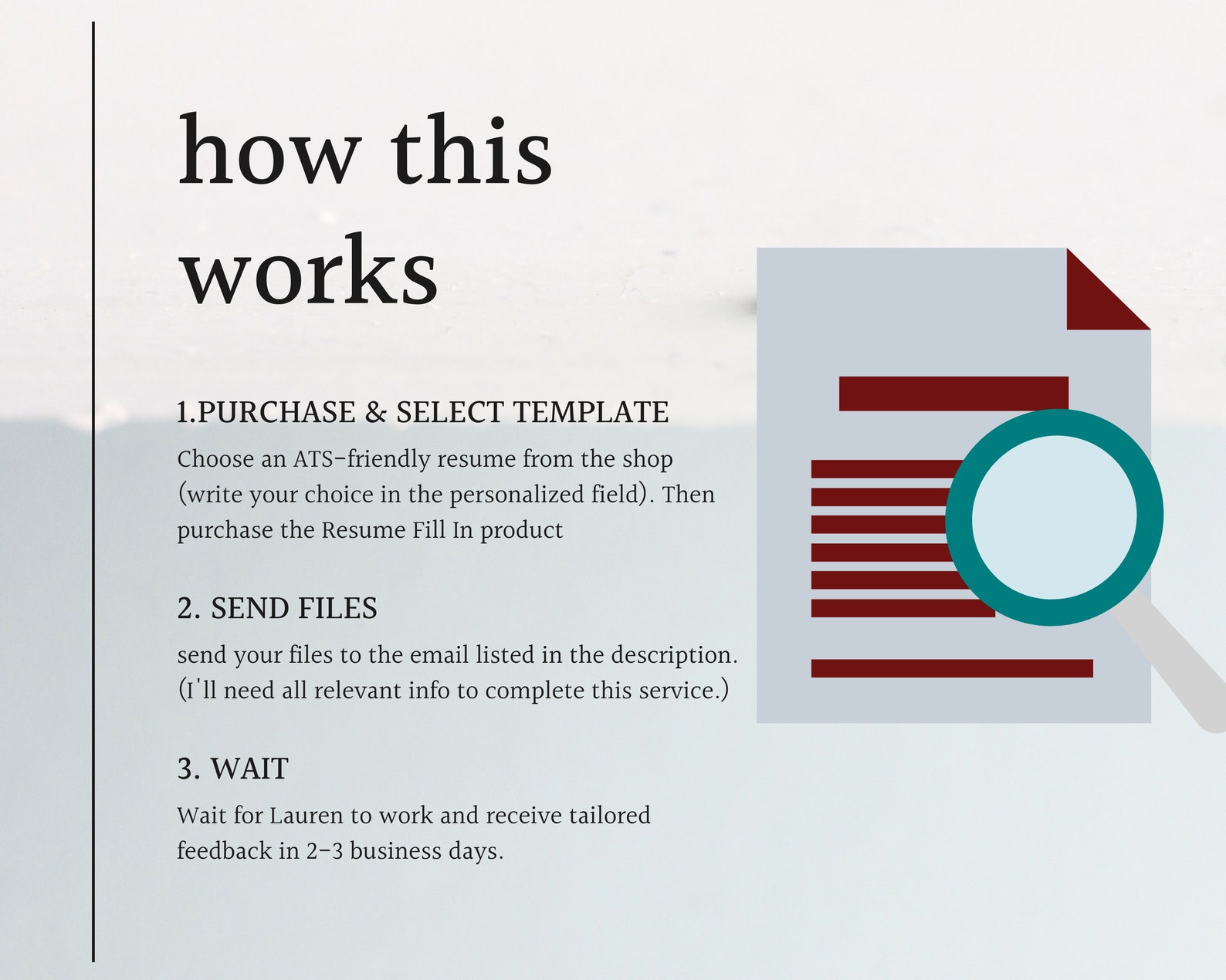 Resume Fill in With Free Resume Template, Cover Letter, References ...