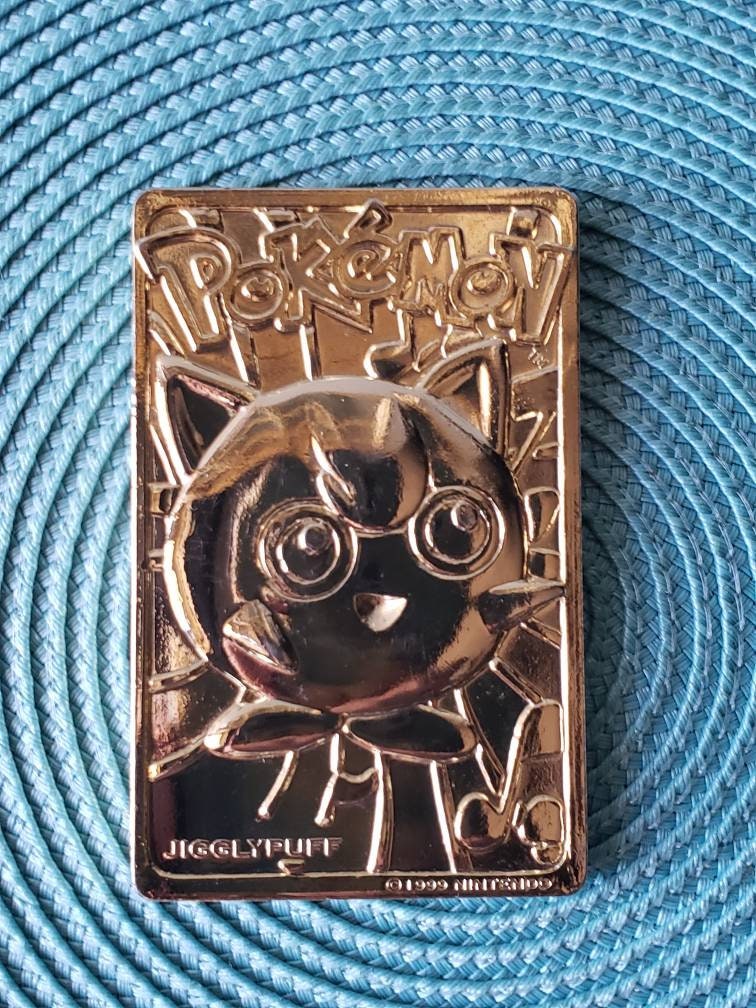 Gold Jigglypuff Card
