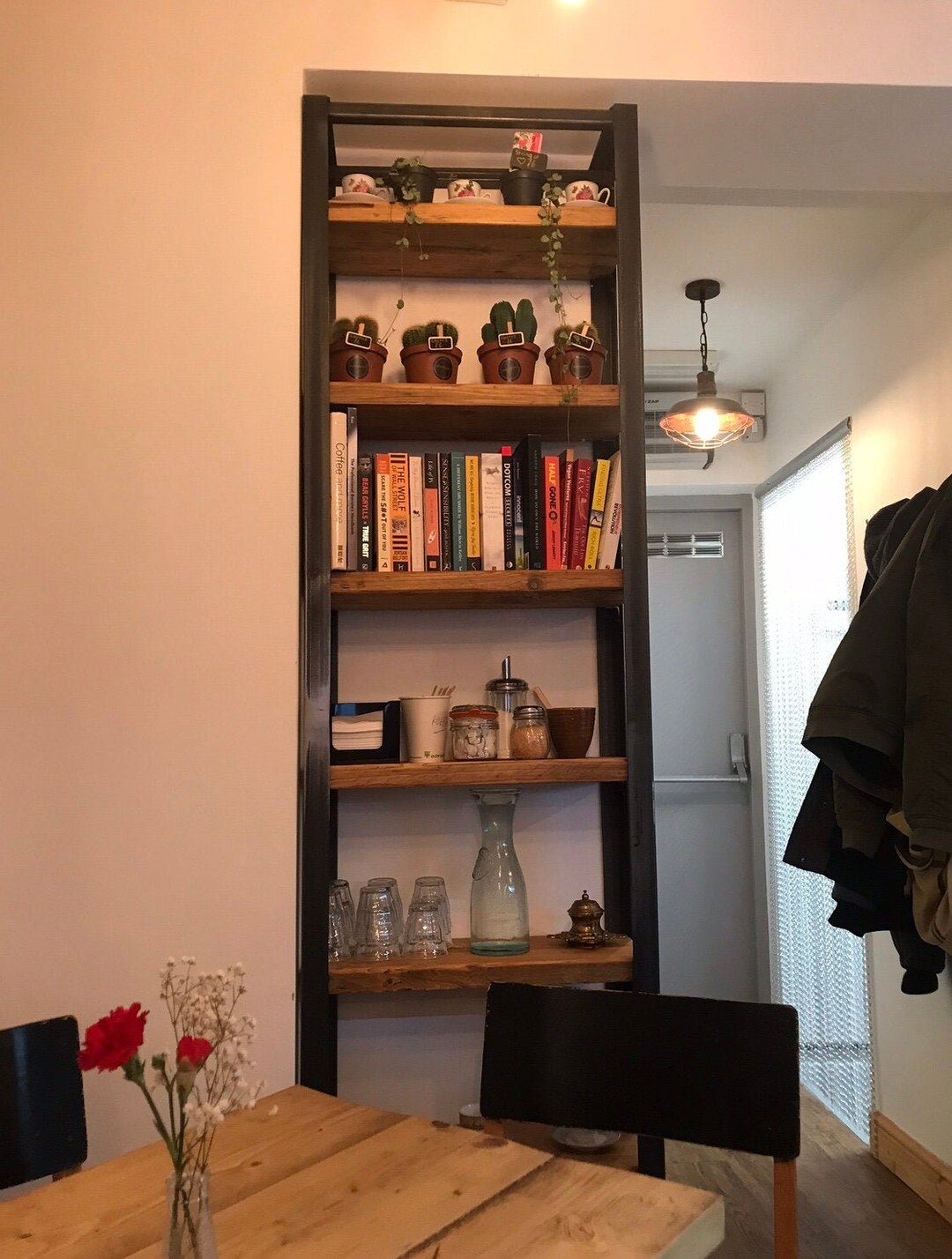 Shelving Unit. Industrial Rustic Style Shelving Unit / Storage Unit ...