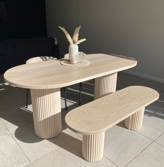 Solid ash table store
