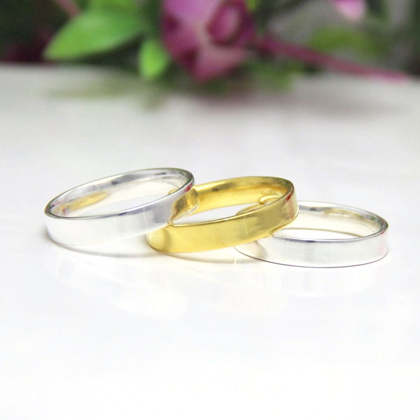 Plain Silver Ring - Etsy