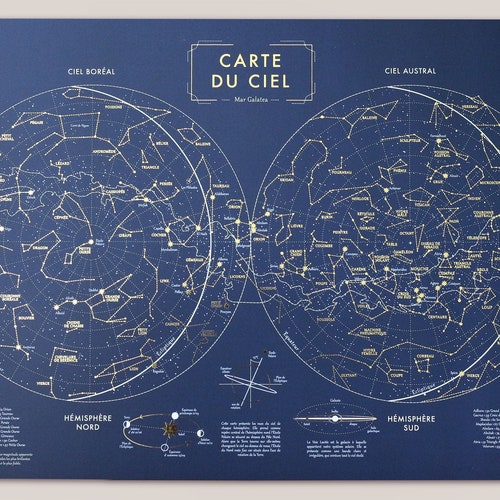 Sky Map - Etsy UK