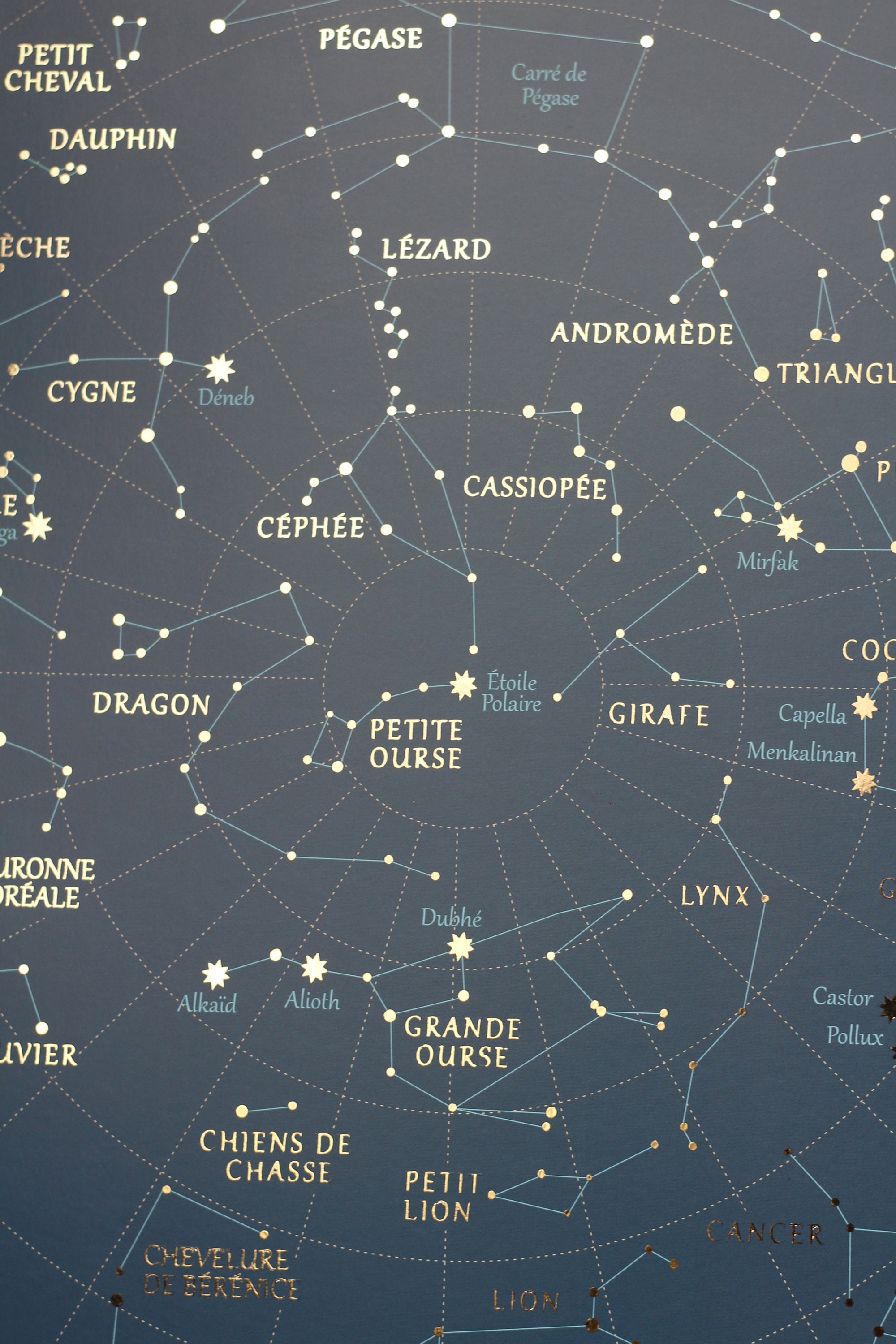 Carte Des Constellations Carte Des Constellations Flottante | Objets