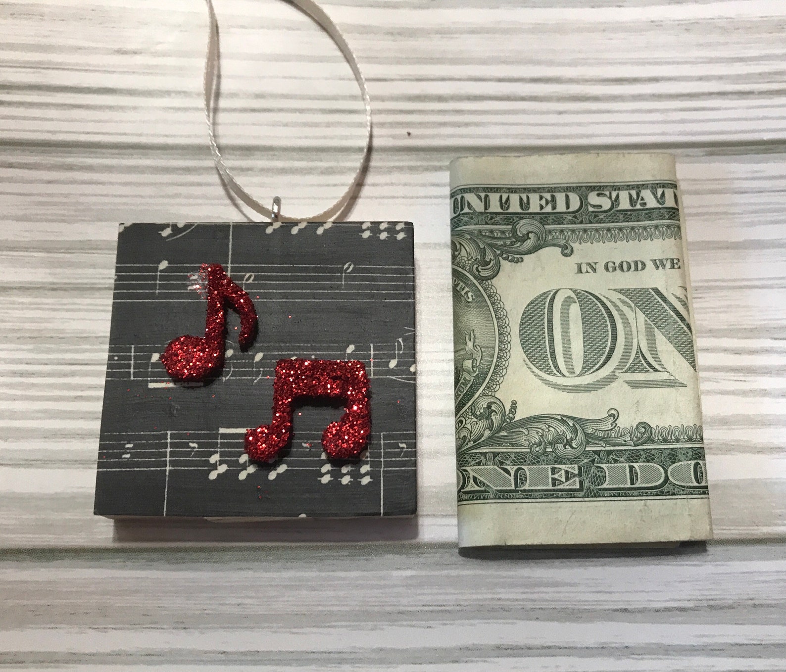 Music Note Ornaments Sheet Music Ornaments Christmas Ornaments Tiered ...