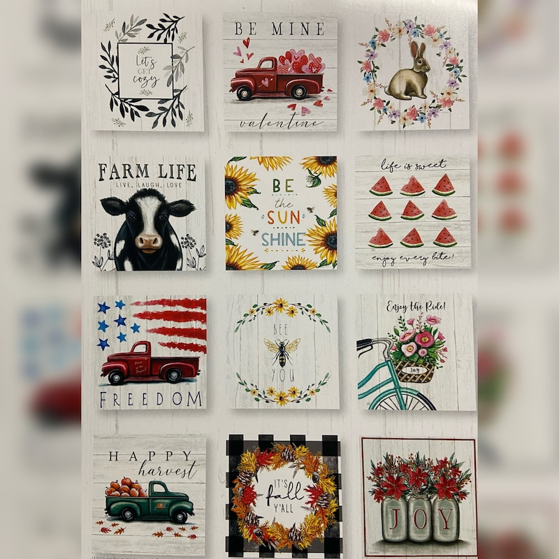 Little Truck Magnets - Etsy