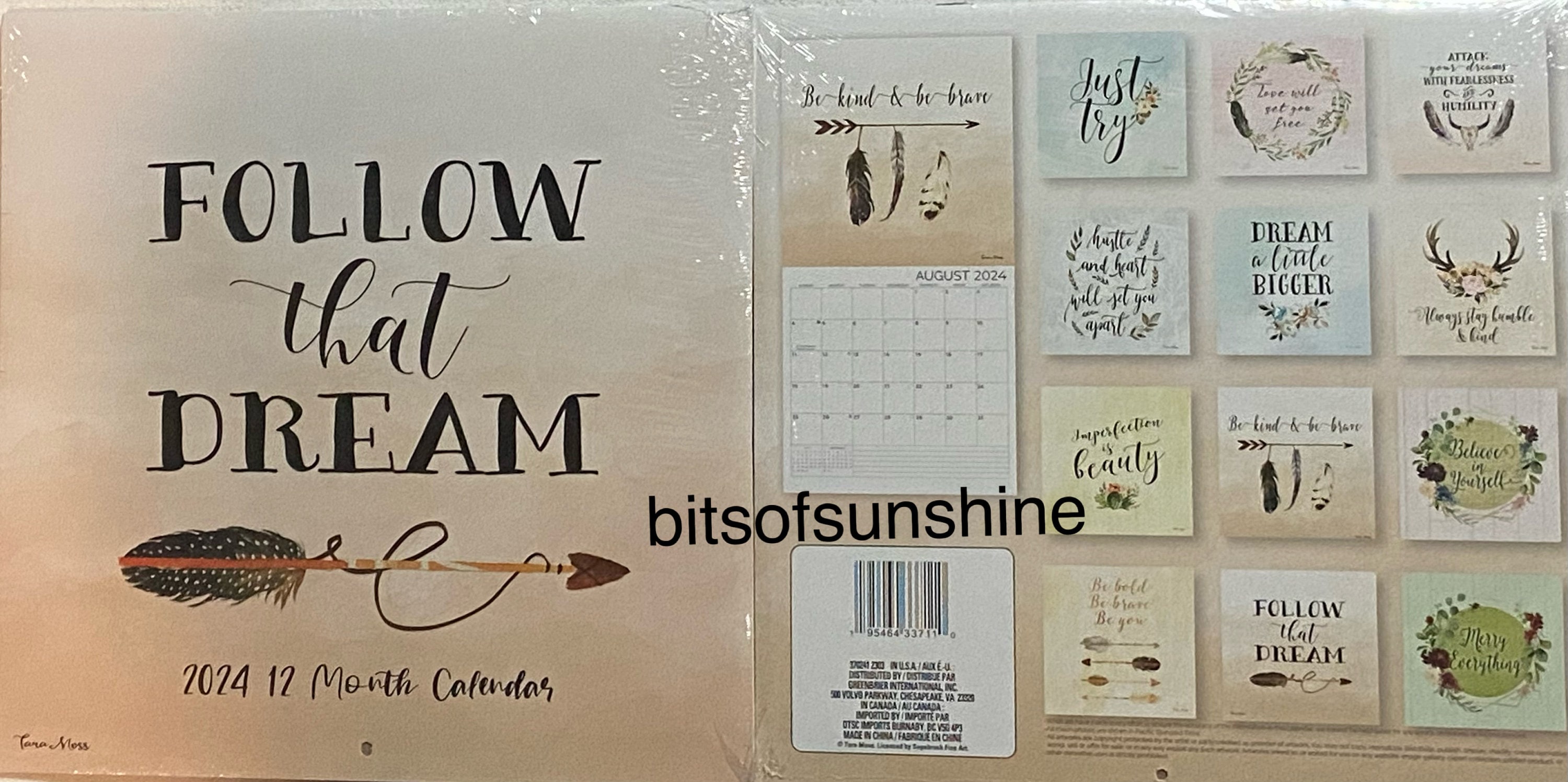 2024 Dollar Tree Calendar Locally Grown Farm Life Follow - Etsy