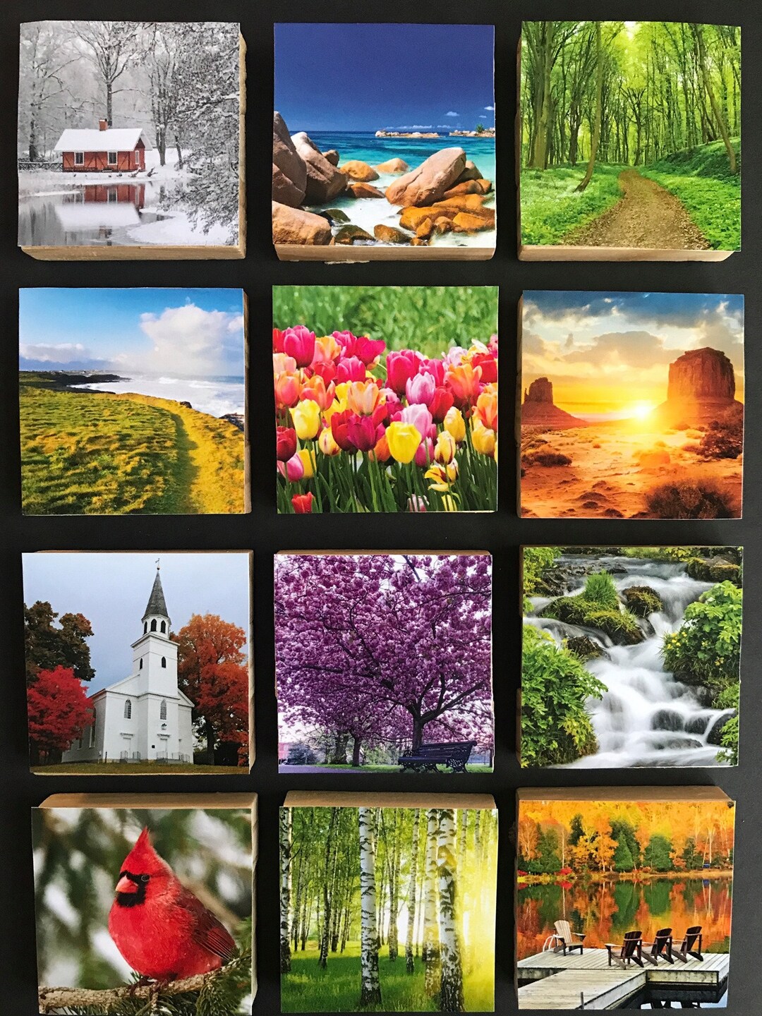 Scenic Magnets 2x2 - Etsy