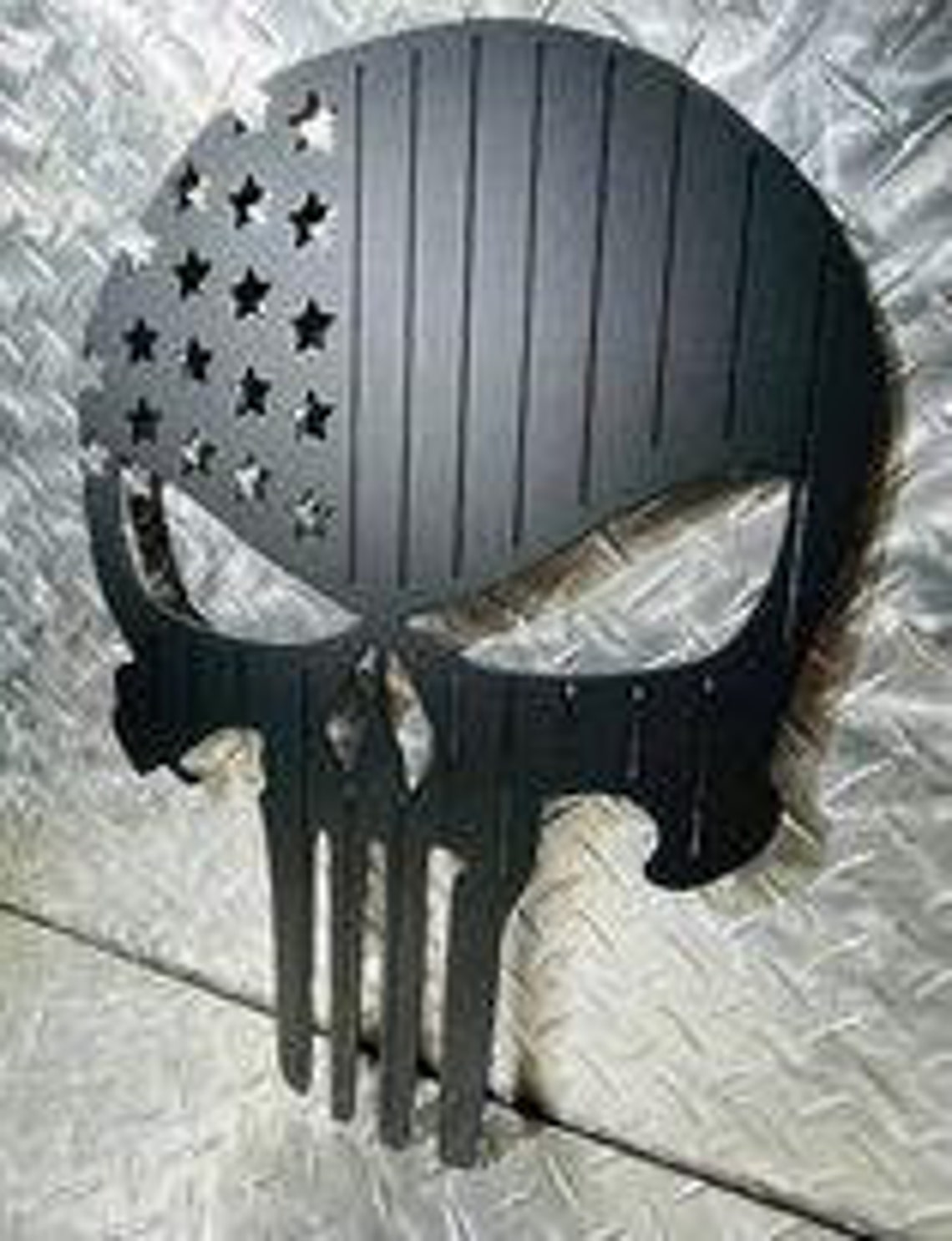 Punisher Skull Flag Metal Wall Art Sign & Gift Decor - Etsy
