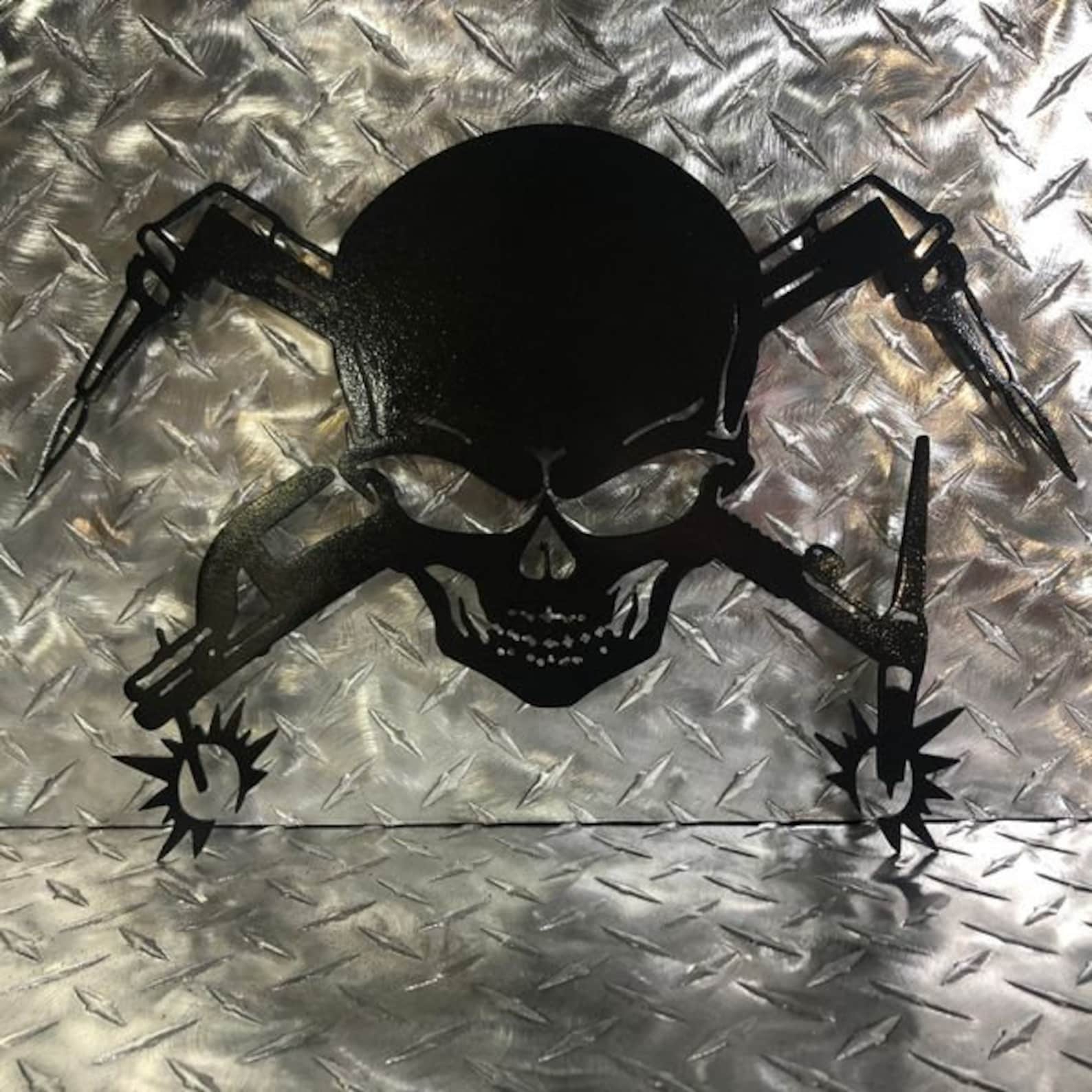 Welder Fabricator Skull Metal Wall Art Signs & Gift Decor - Etsy