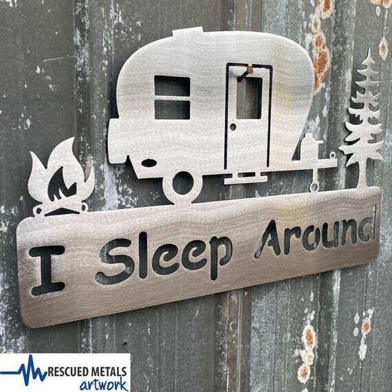Wall Décor Home & Living Home Décor I Sleep Around Sign etna.com.pe